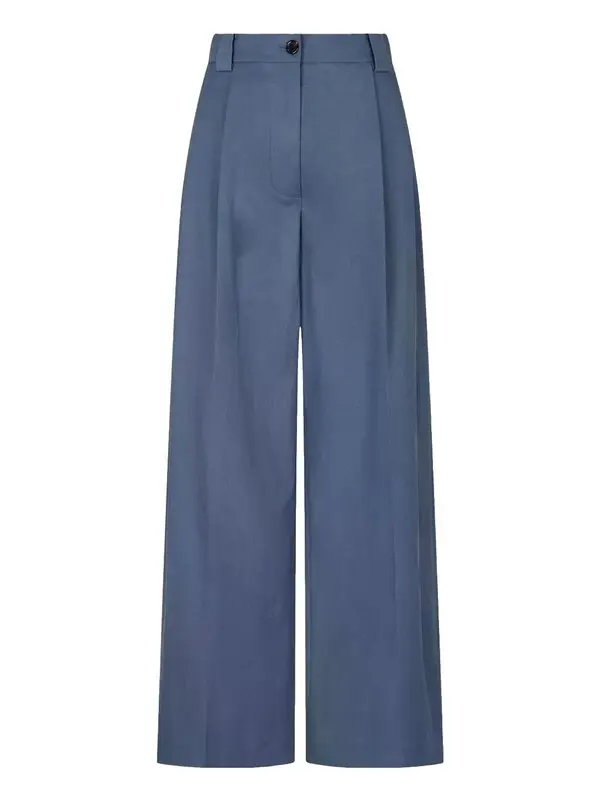 STUDIO TOMBOY Pleat-detail Trousers - Blue