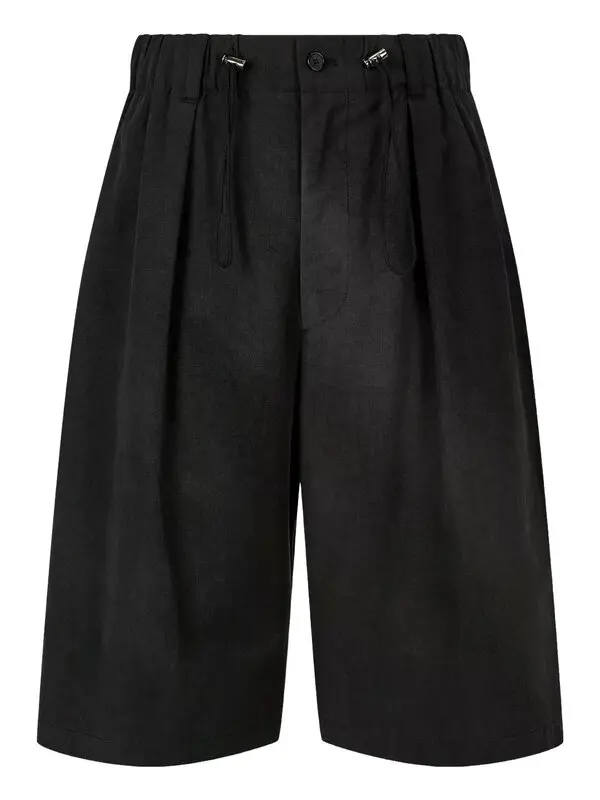 STUDIO TOMBOY Pleated Shorts - Black