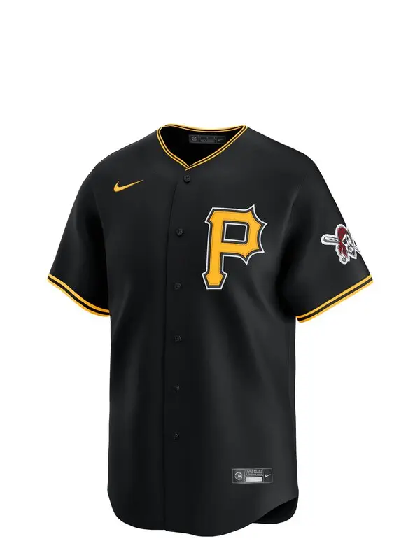Nike Pittsburgh Pirates Dri-fit Adv Mlb Limited Jersey - Black