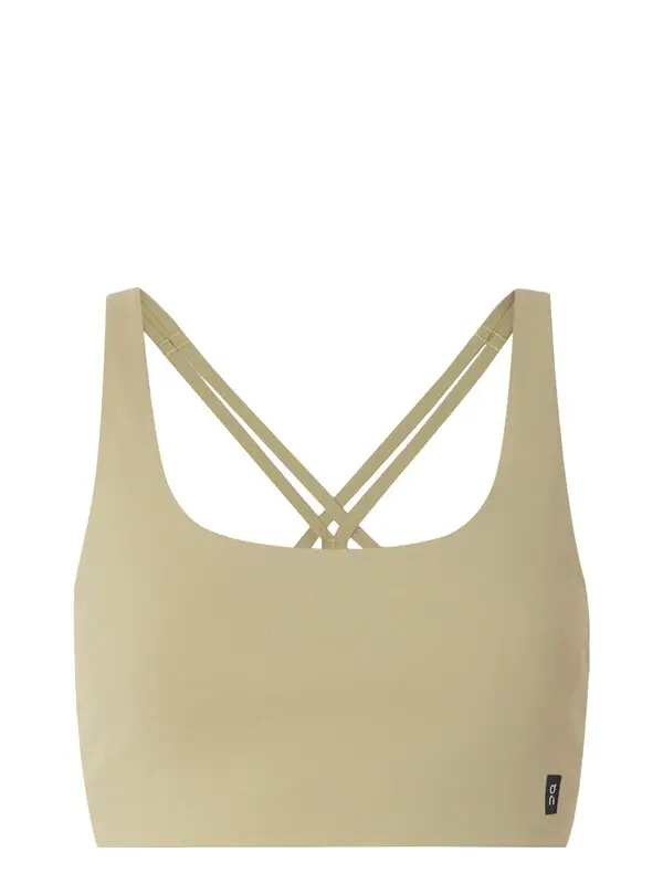 On Studio Recycled Sports Bra - Green