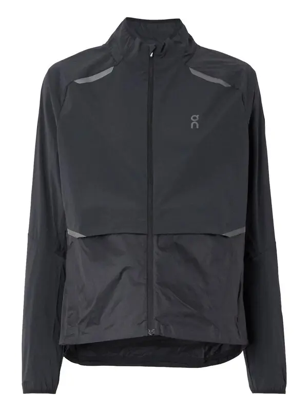 On Weather Layered Recycled-shell Jacket - Black