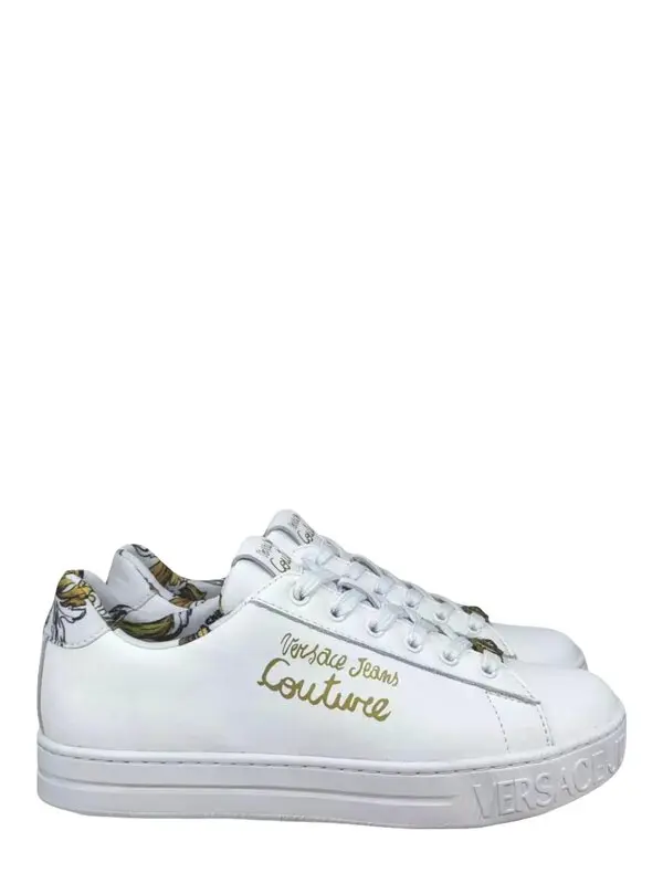 Versace Logo-print Sneakers - White