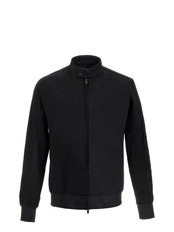 Y3 Zip-up Sweatshirt - Black