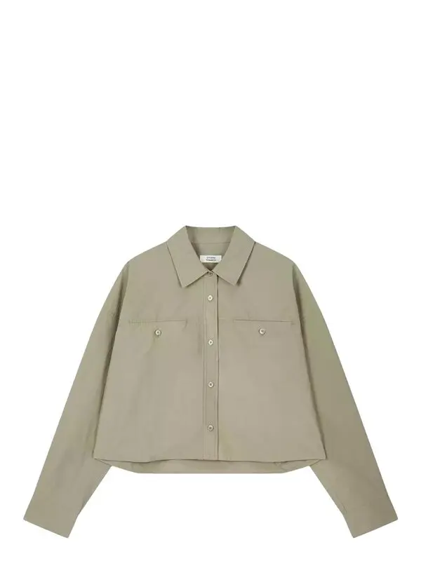STUDIO TOMBOY Cropped Shirt - Neutrals