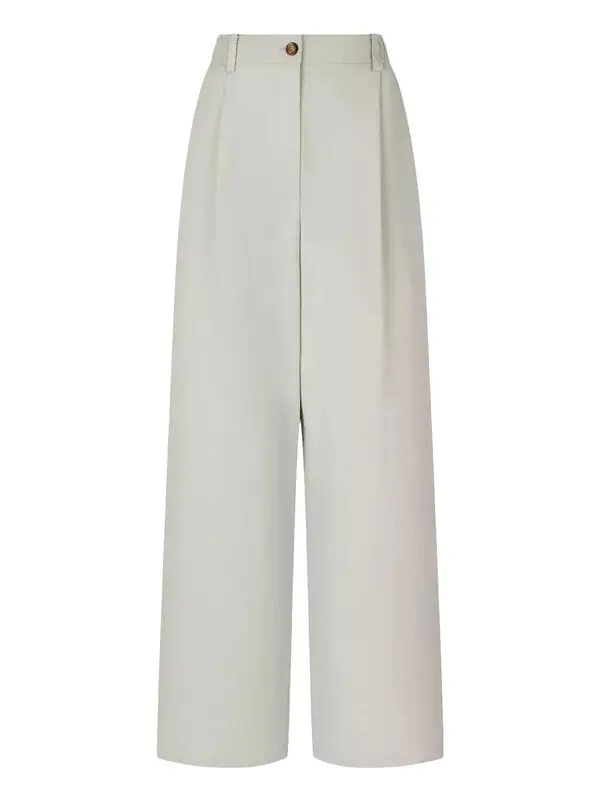 STUDIO TOMBOY Pleat-detail Trousers - Neutrals