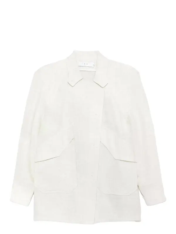 IRO PARIS Billan Overshirt - White