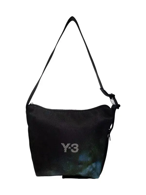 Y3 Mesh Shoulder Bag - Black