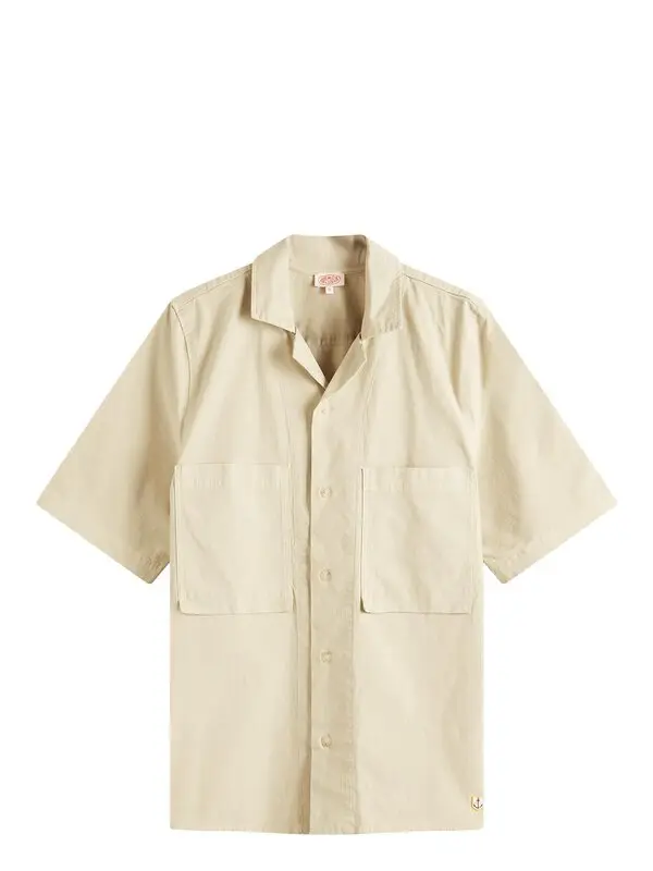 Armor Lux 2 Pocket Vacation Shirt - Oyster