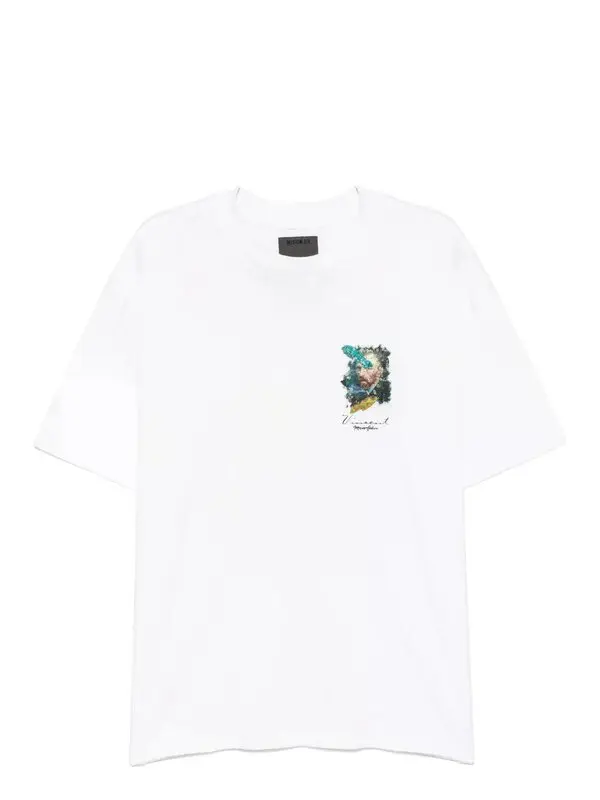 MUSIUM DIV. Graphic-print T-shirt - White