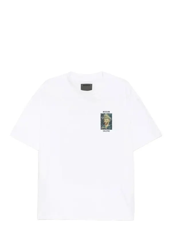 MUSIUM DIV. Graphic-print T-shirt - White