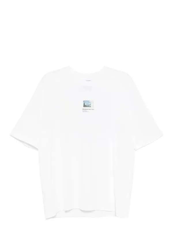 MUSIUM DIV. Graphic-print T-shirt - White
