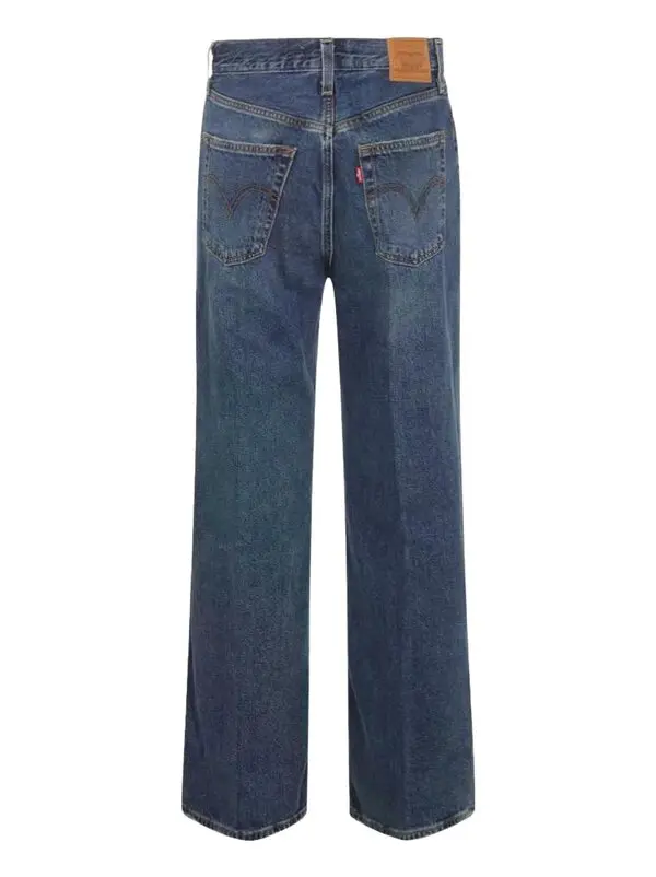LEVI'S Ribcage Wide-leg Jeans - Blue