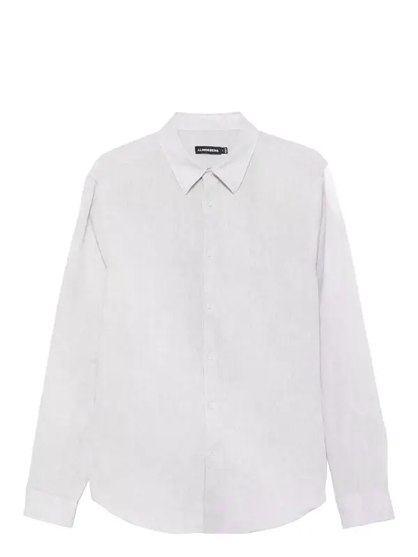 J. Lindeberg Linen Mélange Shirt - Neutrals
