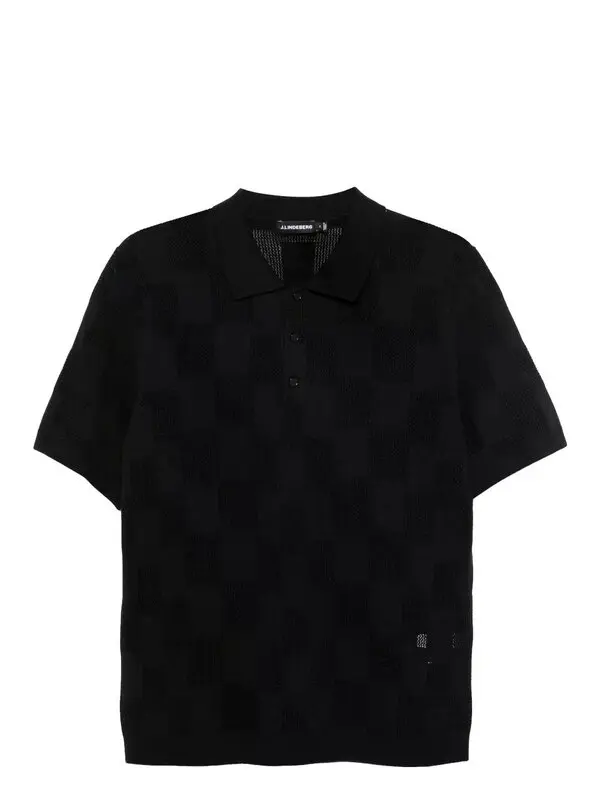 J. Lindeberg Reymond Polo Shirt - Black