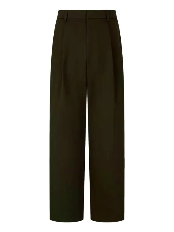 STUDIO TOMBOY Pleat-detail Trousers - Green