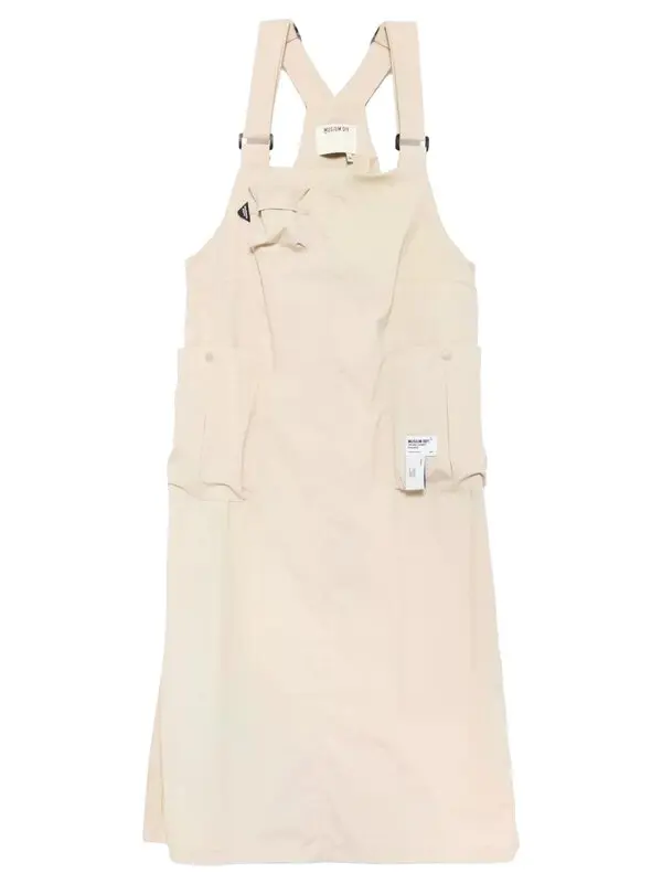 MUSIUM DIV. Pinafore Dress - Neutrals