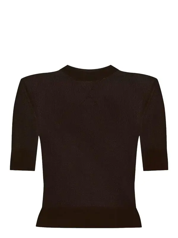 JIL SANDER Crew-neck T-shirt - Brown
