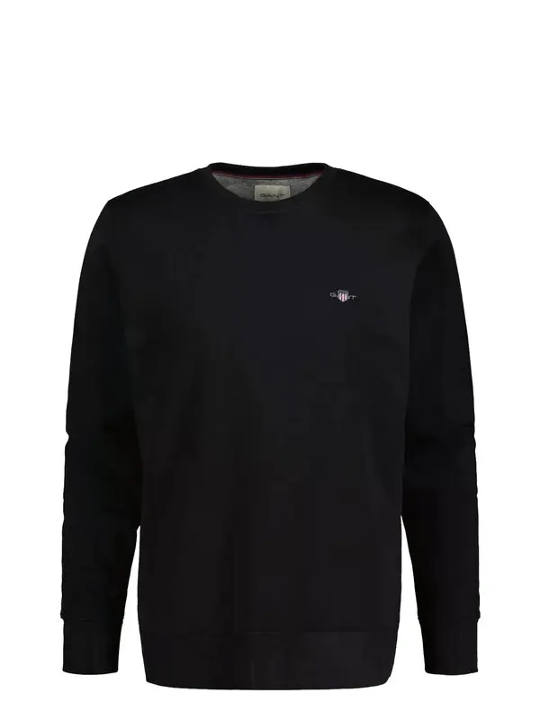 Gant Shield Sweatshirt - Black