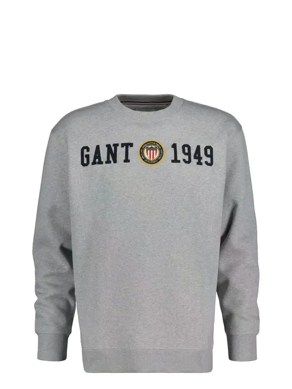 Gant Crest Shield Sweatshirt - Grey