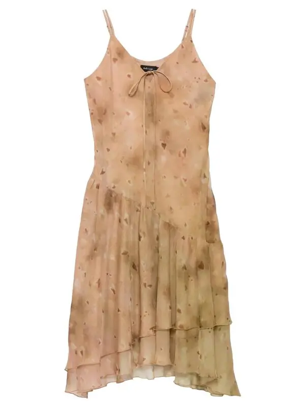 TOUT A COUP Patterned Dress - Neutrals