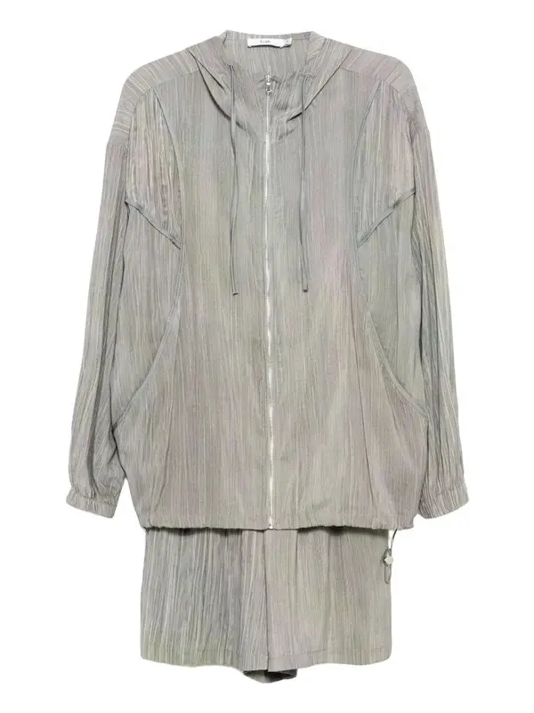 B+AB Track Jacket Shorts Set - Grey