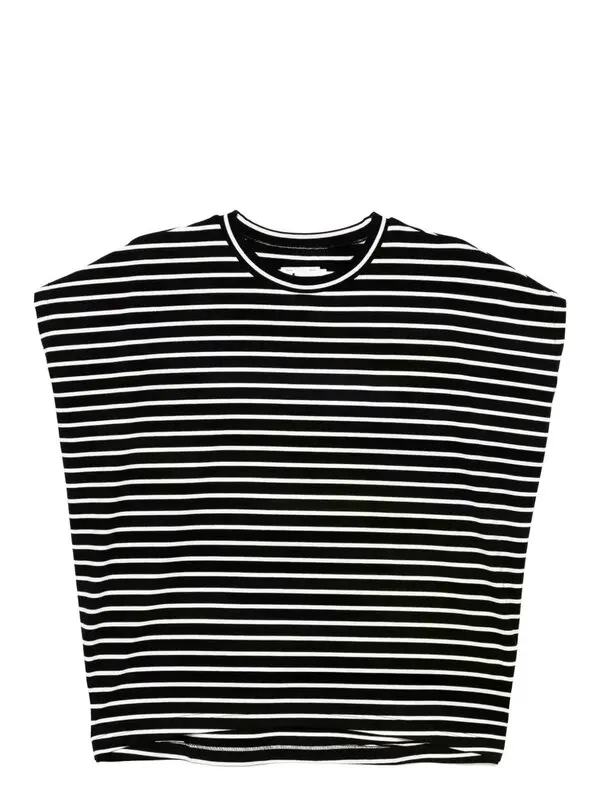 Izzue Striped T-shirt - Black