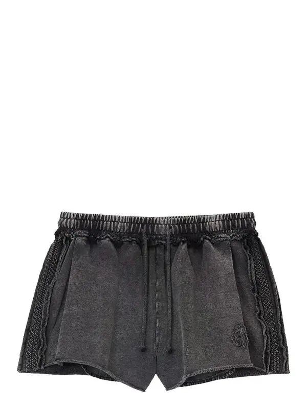 MUSIUM DIV. Cotton Shorts - Black