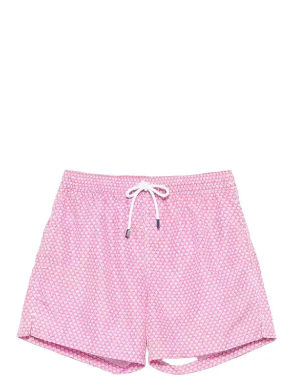 Fedeli Madeira Swim Shorts - Pink