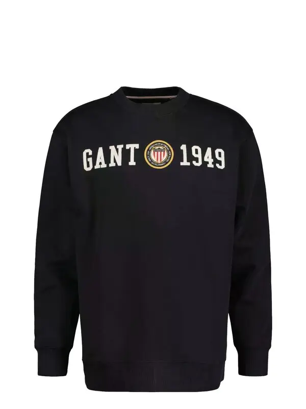 Gant Crest Shield Sweatshirt - Black