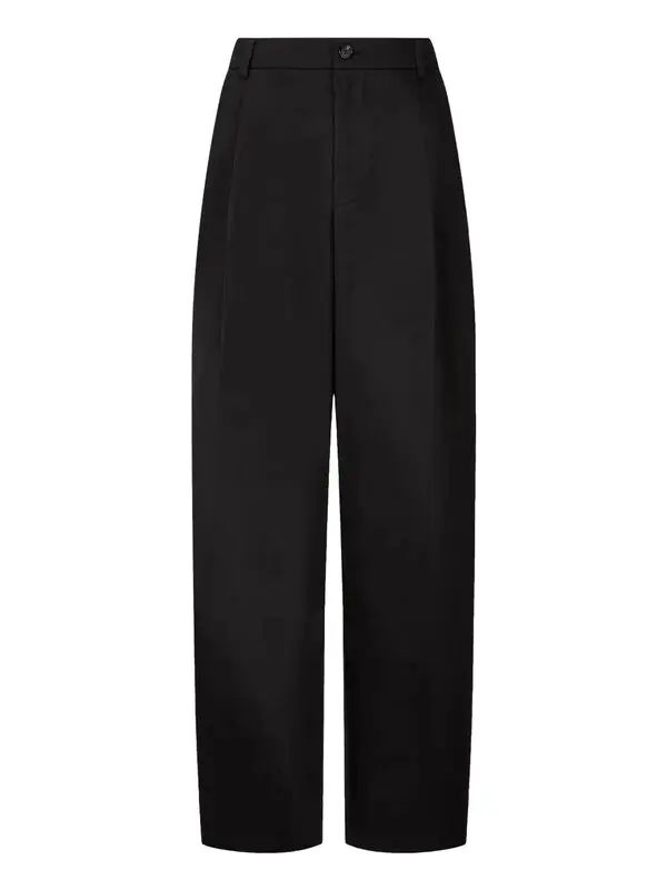 STUDIO TOMBOY Cotton-blend Trousers - Black