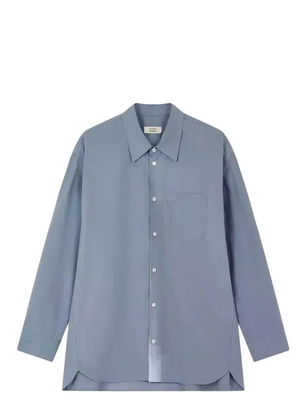 STUDIO TOMBOY Pleat-detail Shirt - Blue
