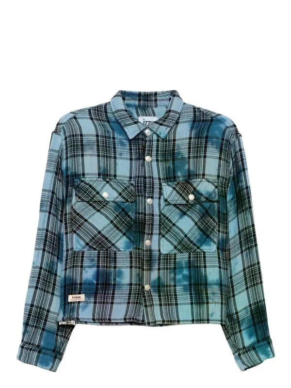 Izzue Checked Shirt - Blue