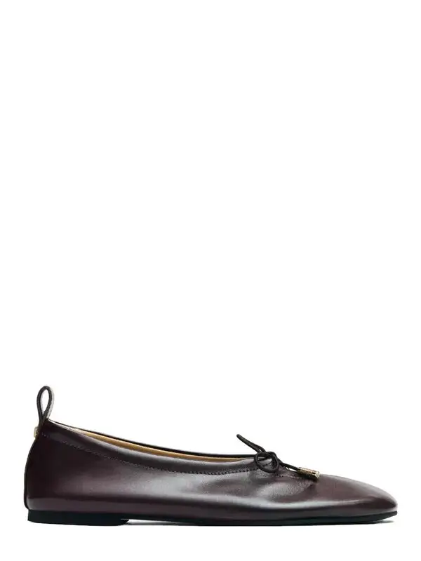 ALOHAS Rosalind Leather Ballet Flats - Brown
