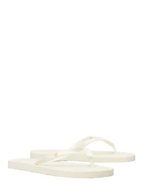 Tory Burch Kira Flip Flop - New Ivory / Gold