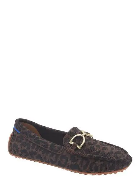 Rothy's The Double Bit Loafer - Black Leopard
