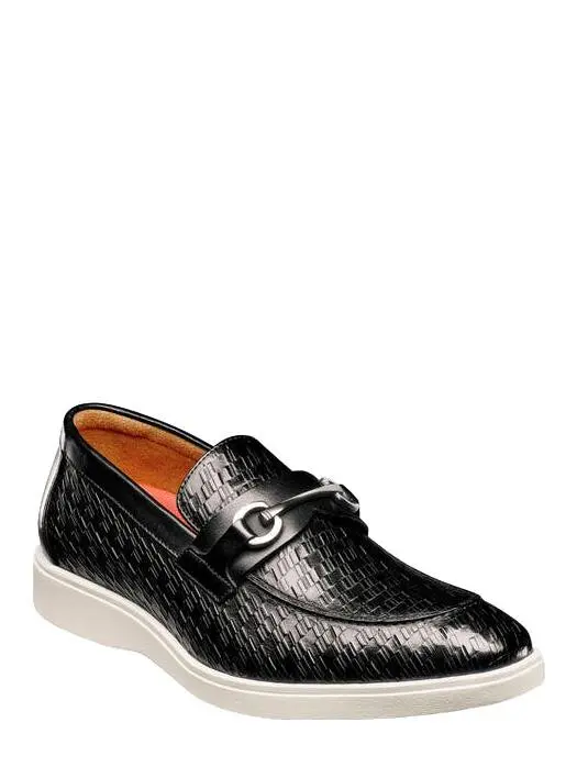 STACY ADAMS Salyer Bit Loafer - Black