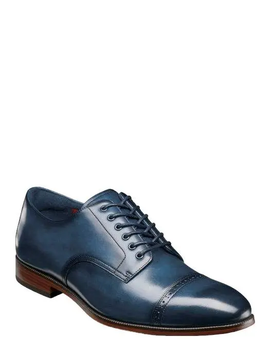 STACY ADAMS William Cap Toe Oxford - Navy