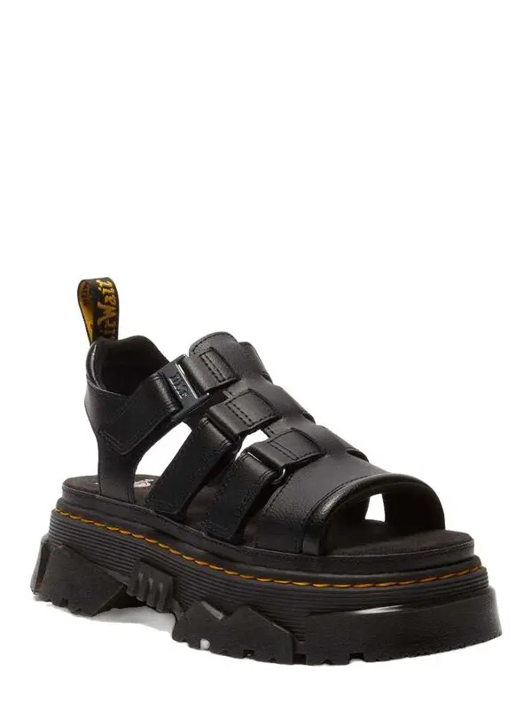 Dr. Martens Mattison 3 Strap Sandals - Black