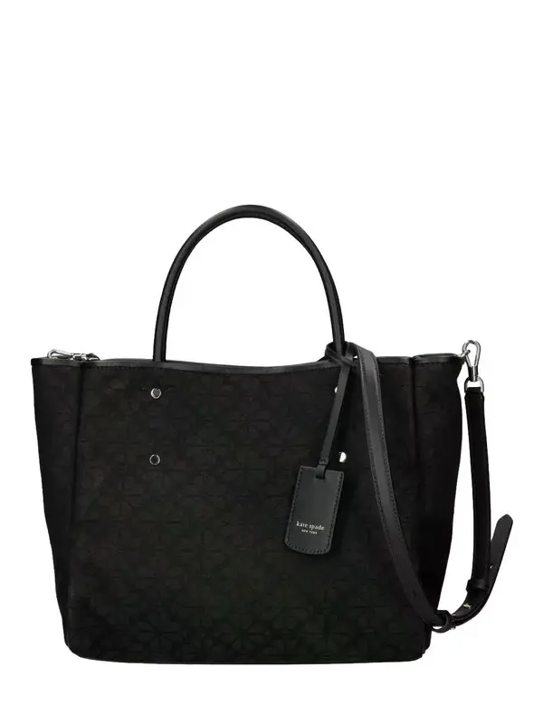 Kate Spade New York Leather Tote Bag - Black