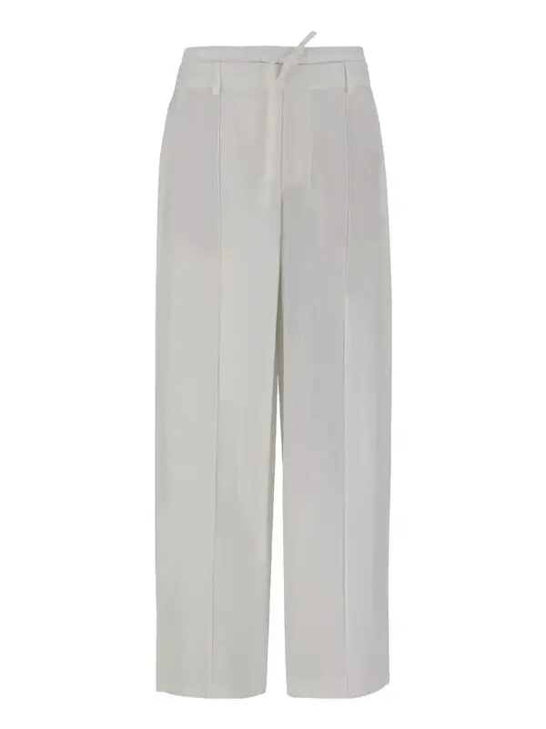 Vince Straight-leg Trousers - White