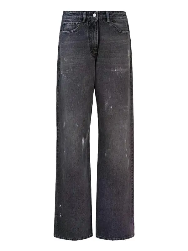 SEEN USERS Pull To Open Jeans - Black