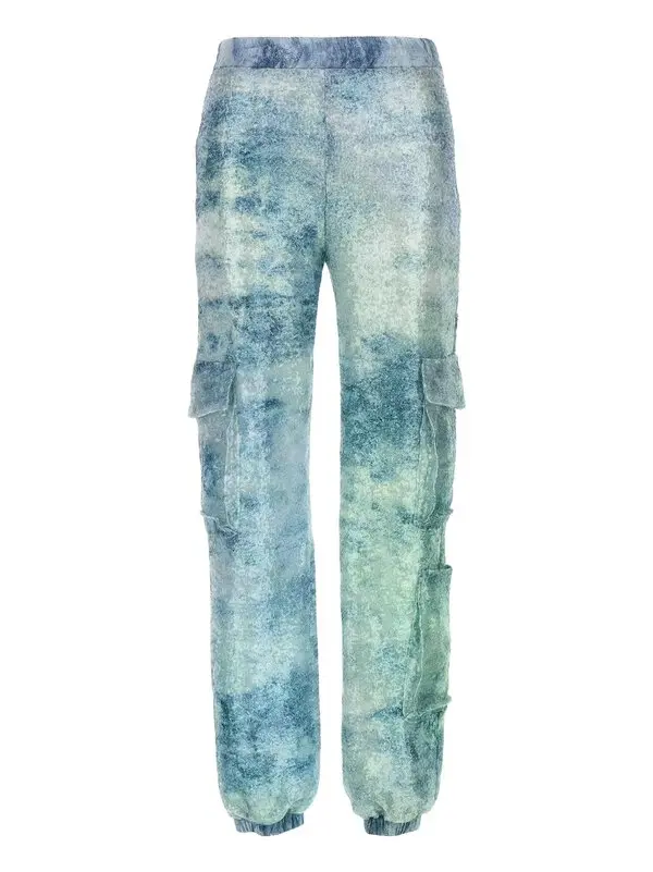 LE TWINS Robi Cargo Trousers - Blue