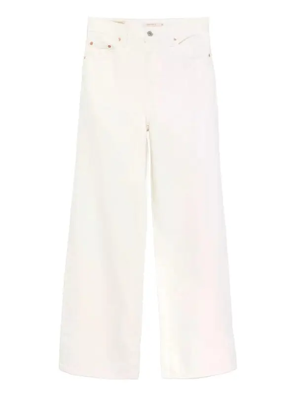 LEVI'S Ribcage Wide Leg Jeans - White