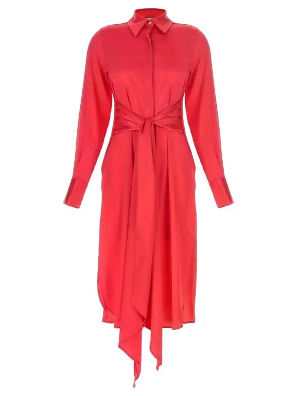 LE TWINS Cervia Shirt Dress - Pink