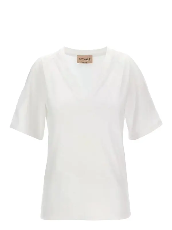 LE TWINS Gianna T-shirt - White