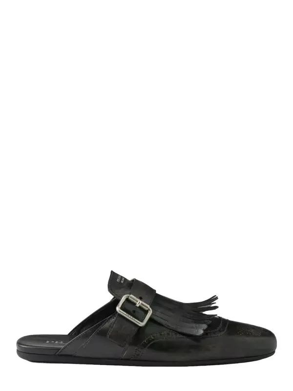 Prada Shuffle Mules - Black