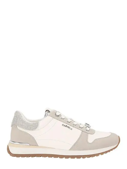 Carvela Faux-leather Low-top Trainers - White