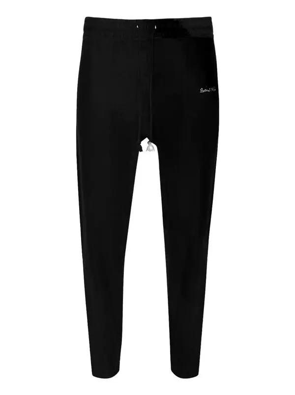 SAINT MXXXXXX Cotton Sweatpants - Black