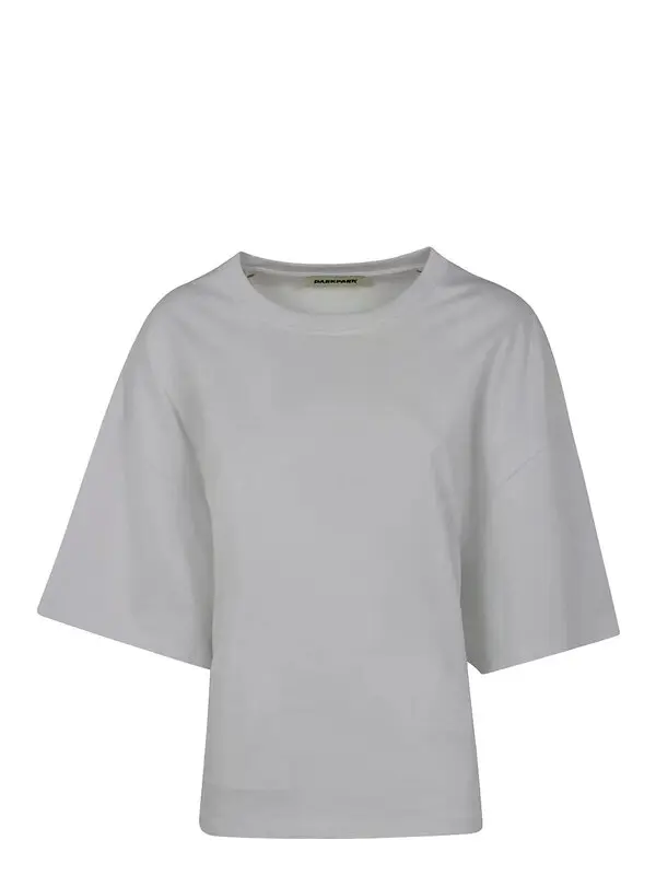 DARKPARK Draped T-shirt - White