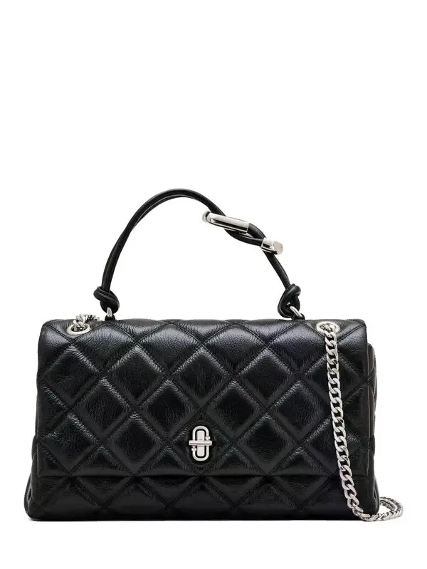 Marc Jacobs Medium Quilted Convertible Shoulder Bag - Black